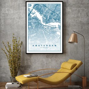 Plakát - Amsterdam (A4)