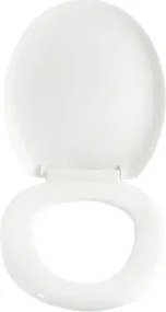 MSV EASY CLEAN bílá / WC prkénko / Easy Close / 450 x 360 x 56 mm