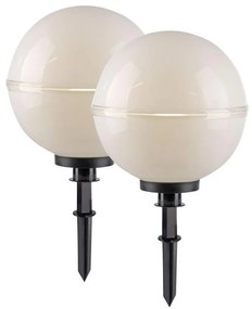 Leuchten Direkt 19324-16-2-SADA 2x Venkovní lampa 1xE27/40W/230V pr. 40 cm IP44
