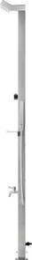 Zahradní sprcha 220 cm nerezová ocel 315939