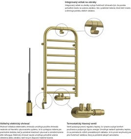 Deante Silia, koupelnový radiátor 500x1570 mm, 586W, bílá matná, DEA-AGI_AG51