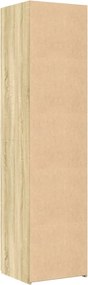 Skříň highboard dub sonoma 50 x 42,5 x 185 cm kompozitní dřevo 3281415