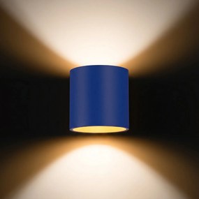 Sollux Lighting Nástěnné svítidlo ORBIS 1 ultramarín