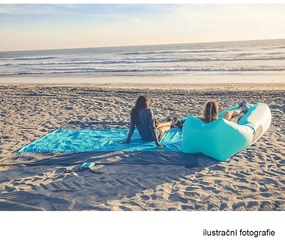 Kondela Nafukovací sedací vak/lazy bag, modrá, LEBAG