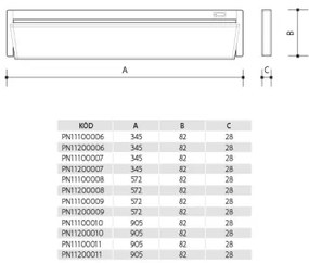 LED svítidlo VERSA výklopné s vypínačem 10W bílá teplá bílá 3000K Panlux PN11100008