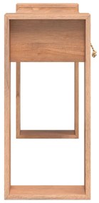 vidaXL Konzolový stolek 90 x 35 x 75 cm masivní teakové dřevo