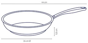 Pánev na smažení z nerezové oceli Kela Flavoria, ø 24 cm