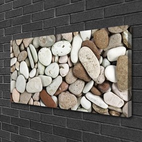 Obraz na plátně Kameny Dekorační Kamínky 125x50 cm