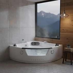 Terra Hydromasážní vířivá vana TIGA 604 152x152 bez ohřevu vody