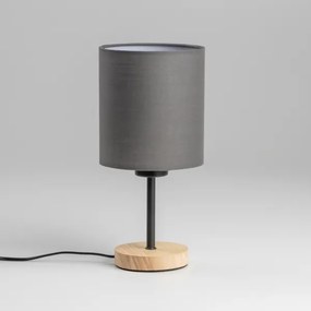 Brilagi - Stolní lampa NUBILA WOOD 1xE27/25W/230V dub/antracit