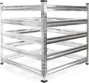 Kompostér Wiltec – 90 × 90 × 90 cm, 720 l (61967)