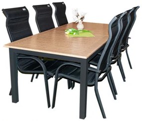 Doppler Ochranný obal na stůl 220x100 cm + 6 křesel Miami
