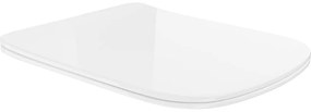 Mexen sedátko pomalu sklápěcí slim, duroplast, bílý lesk - 39120100