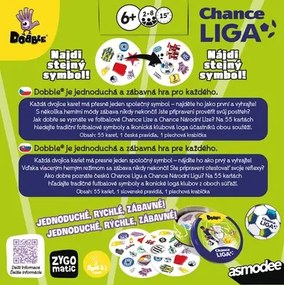 Asmodee Dobble Chance Liga / počet hráčů: 2-8 / od 6 let