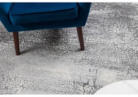 Kusový koberec Tinra stříbrnošedý 140x190cm