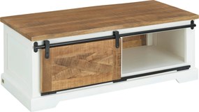 XXXLutz KONFERENČNÍ STOLEK, přírodní barvy, černá, bílá, dřevo, 60/120/45 cm MID.YOU - Konferenční stolky - 001395001104