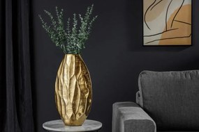 Váza Organic Orient 45Cm Zlatá