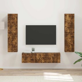 Sestava TV skříněk 6 ks Kouřový dub Kompozitní dřevo 3409128