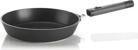 Guzzini CookSpace šedá / Pánev / 24 cm / odnímatelná rukojeť / litý hl
