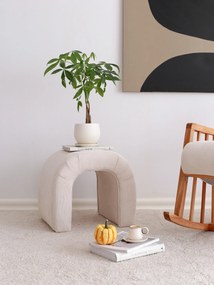 Atelier del Sofa Taburet Nu Fitilli - White, Bílá