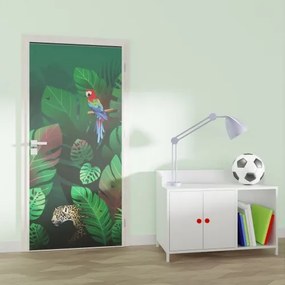 Samolepka / dětská samolepka Amazonie - fototapeta na dveře 5400 - 130 x 100 cm