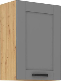 LUNA du | horní skříňka 50 G-72 1F s policemi | 50 cm | UNI dvířka | artisan/šedá
