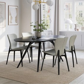 Černá jídelní židle Paragon – DAN-FORM Denmark