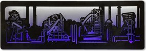 Li-Go "Železárny" světelný RGBW obraz 230V 120x40 cm provedení povrchu: bílá