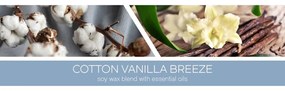 Svíčka 0,41 KG COTTON VANILLA BREEZE, ANTIODOR, aromatická v dóze, 3 knoty|Goose Creek