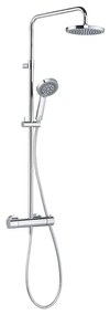 Kludi Dual - Sprchový set Dual Shower System, 200 mm, s termostatem, chrom 6609505-00