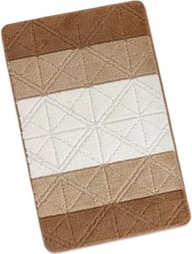 Bellatex BANY 60x100 cm 60x100 cm Trojúhelník Bílá,Hnědá