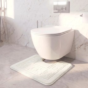 Kvalitex WC předložka ornament smetanový