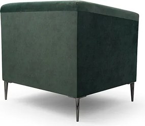 IDZ Křeslo DOLTONE - 91 x 80 cm Barva látky Vena: Černá (Vena 20)