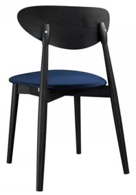 Čalouněná jídelní židle KT65/C, Potah: Magic Velvet 2216, Barva dřeva: buk