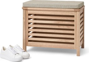 Tchibo - Sedací truhla z masivního dřeva se sedákem
