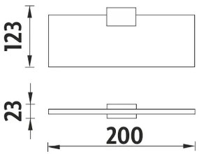 Nimco Police vhodná pro MOBIL, 20 cm KIBO - Ki 14091B-1U-20-26