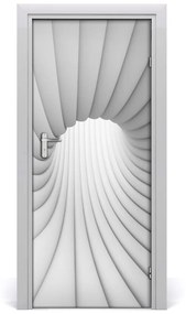 Samolepící fototapeta na dveře Abstrakce tunel 75x205 cm