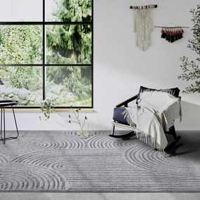 ELLE Decoration, Kusový koberec Gallery 106091 Light Grey z kolekce Elle, 80x120, šedá, ložnice