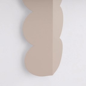 Taupe hliníkové nástěnné svítidlo BISCUIT – Thoro