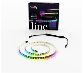 Twinkly | Twinkly TWL100ADP-B - LED RGB Prodlužovací pásek LINE 100xLED 1,5 m Wi-Fi | TW0029