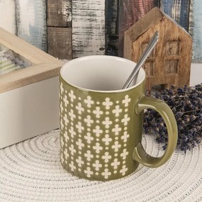 Sada keramických hrnků KŘÍŽE 350 ml 2 ks