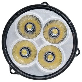 LED Bodové svítidlo pro traktor BLACK LED/20W/10-30V IP69 5700K kulatý