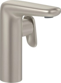 Villeroy & Boch Antao - Umyvadlová baterie s výpustí Push-Open, matný kartáčovaný nikl TVW11100400064