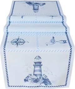 Námořnický ubrus 40 × 140 cm