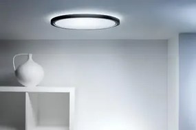 WiZ SuperSlim černá / Stropní LED svítidlo / 32W / 3750lm / 2700-6500K