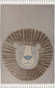 Obsession, Dětský kusový koberec My Fano 399 Lion, 160x230, šedá, dětský pokoj