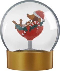 CELEBRATE X-MAS Sněhová koule pes 11 cm