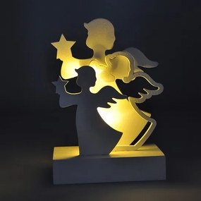 Dekorační LED andílci - 15 cm