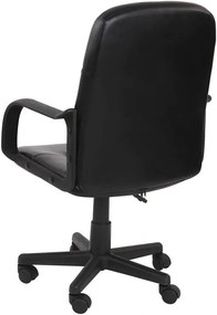 75514 Jago Kancelářská židle s loketní opěrkou, černá, 57 x 57 cm