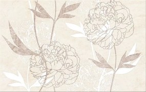 CERSANIT DEKOR FERRATA BEIGE FLOWER 25x40 - WD953-006